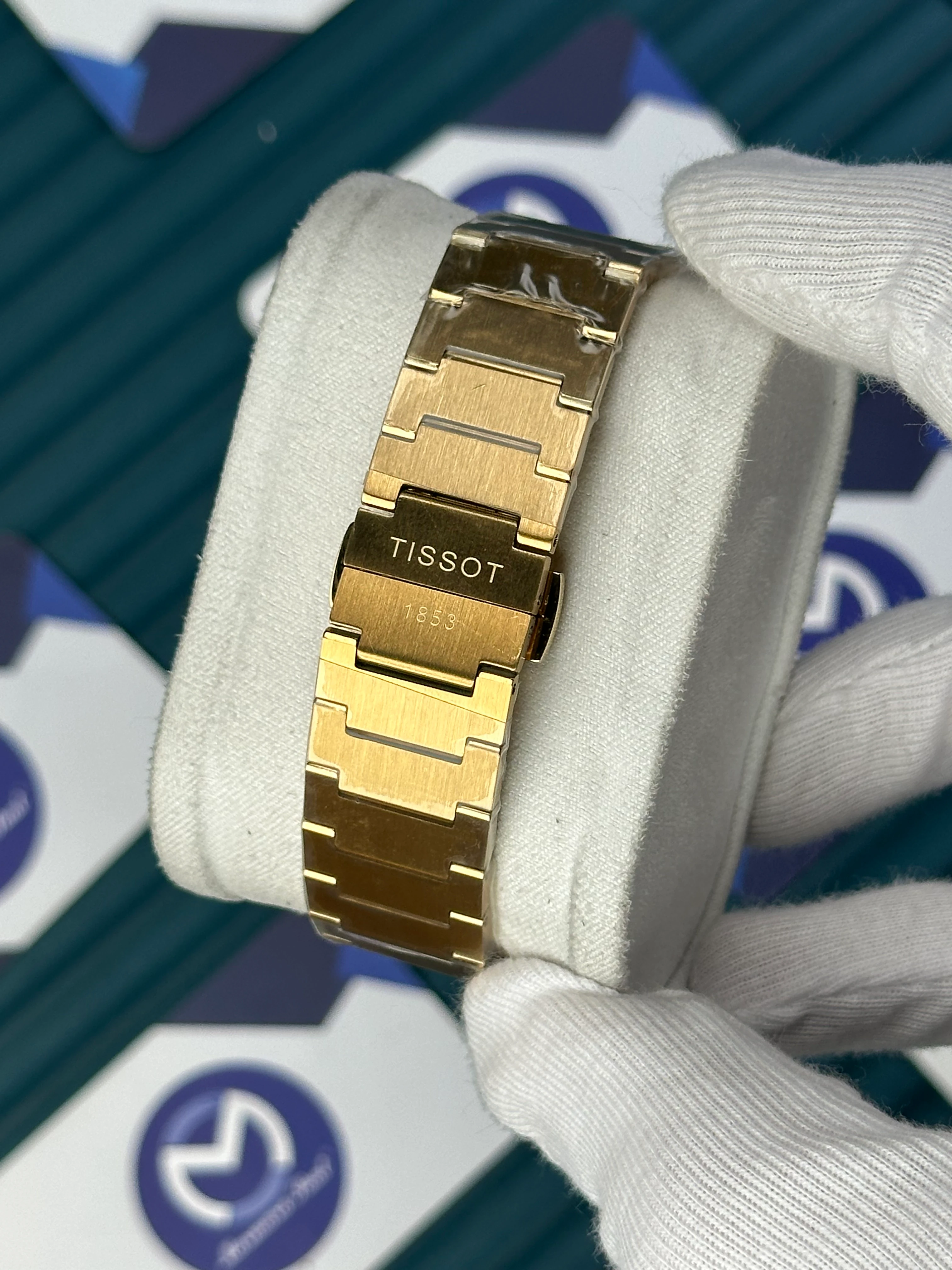 TISSOT PRX POWERMATIC AUTOMATIC GOLD DIAL GOLD