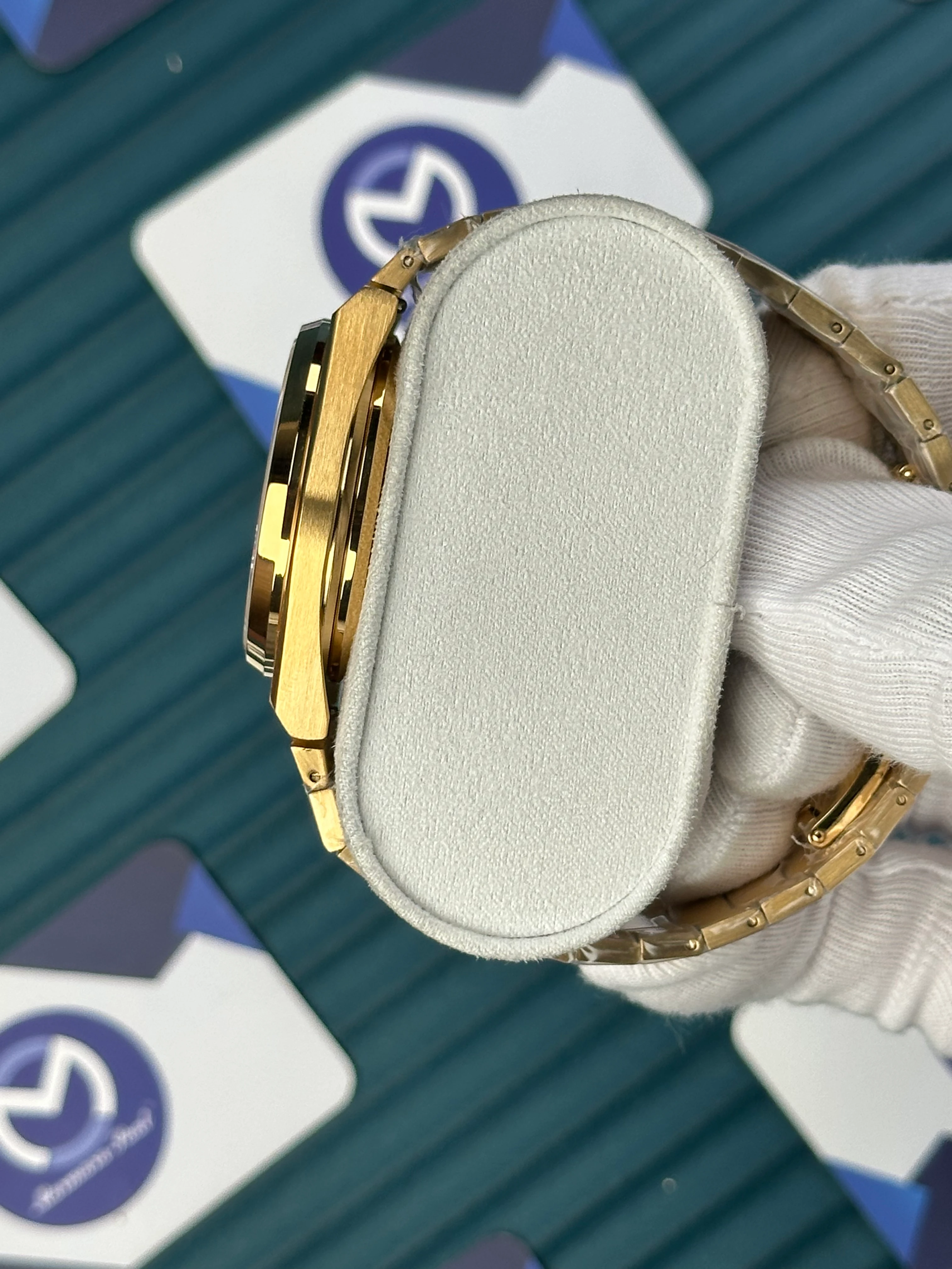 TISSOT PRX POWERMATIC AUTOMATIC GOLD DIAL GOLD