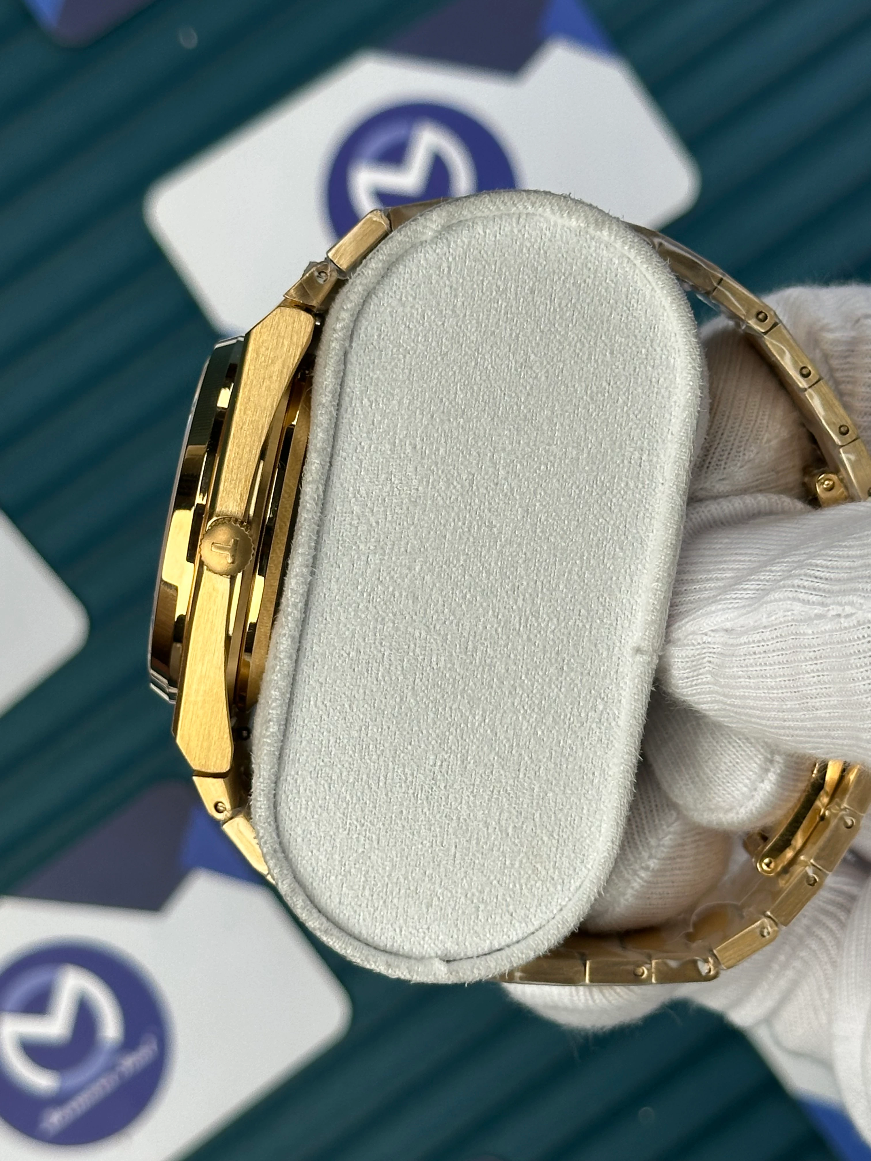 TISSOT PRX POWERMATIC AUTOMATIC GOLD DIAL GOLD