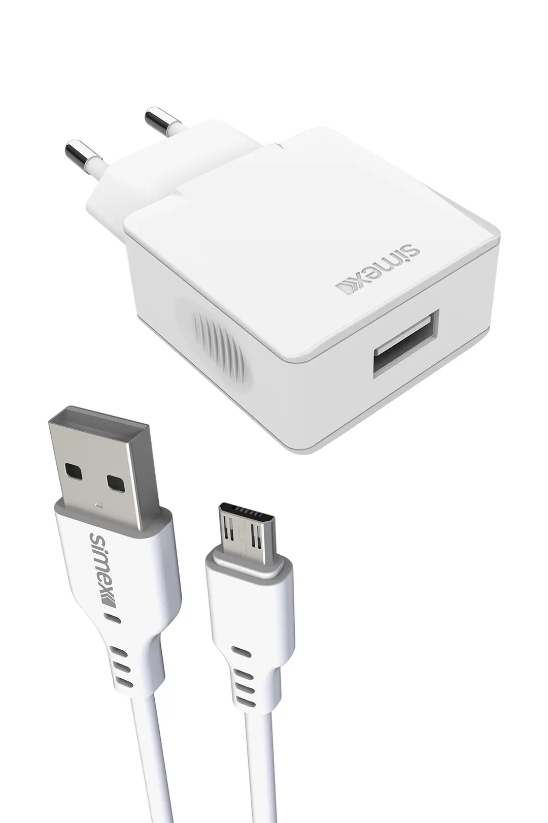 Universal Micro Fusion 2in1 2400 mAh Şarj Seti - Simex