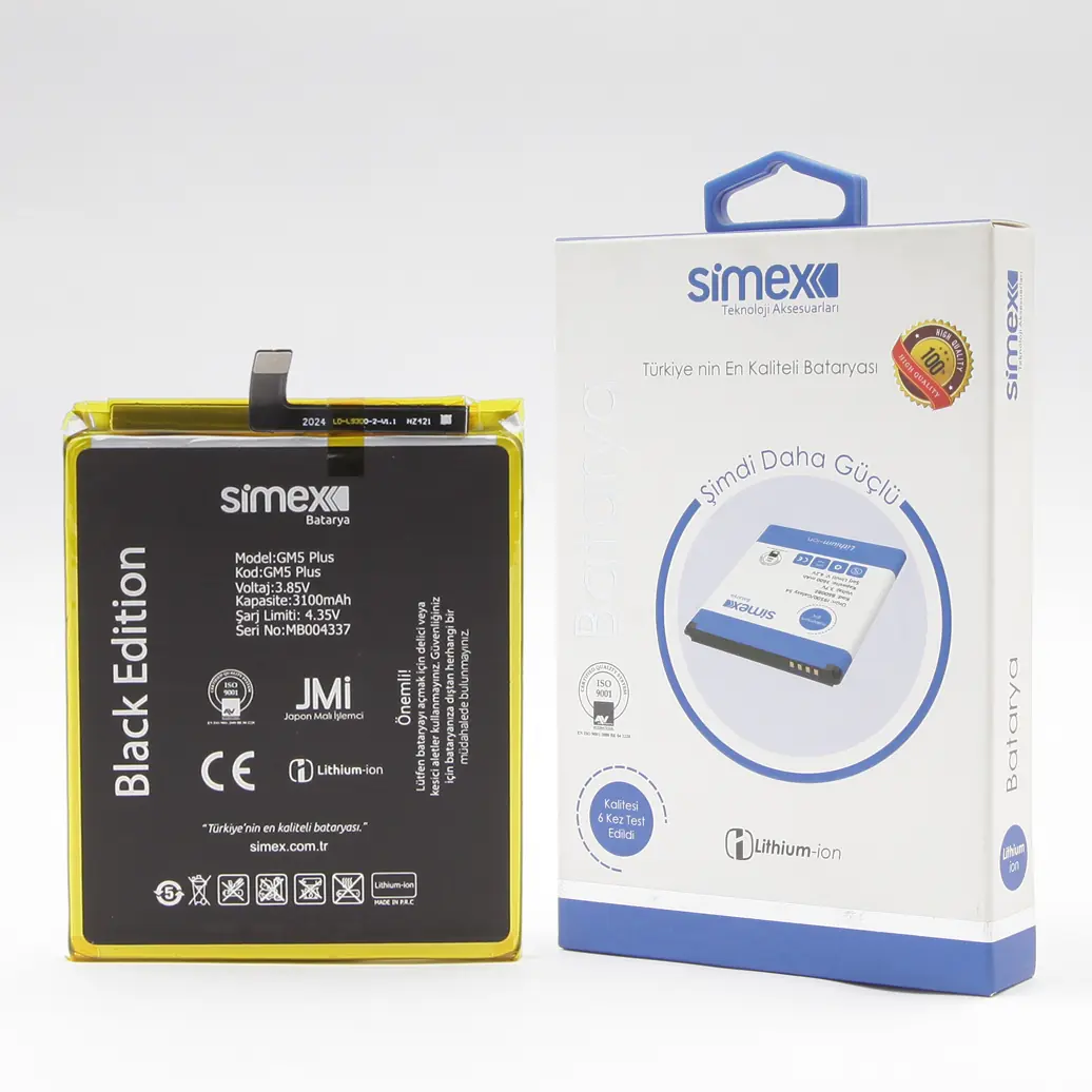 Simex General Mobile GM5 Plus SBT-01 Batarya