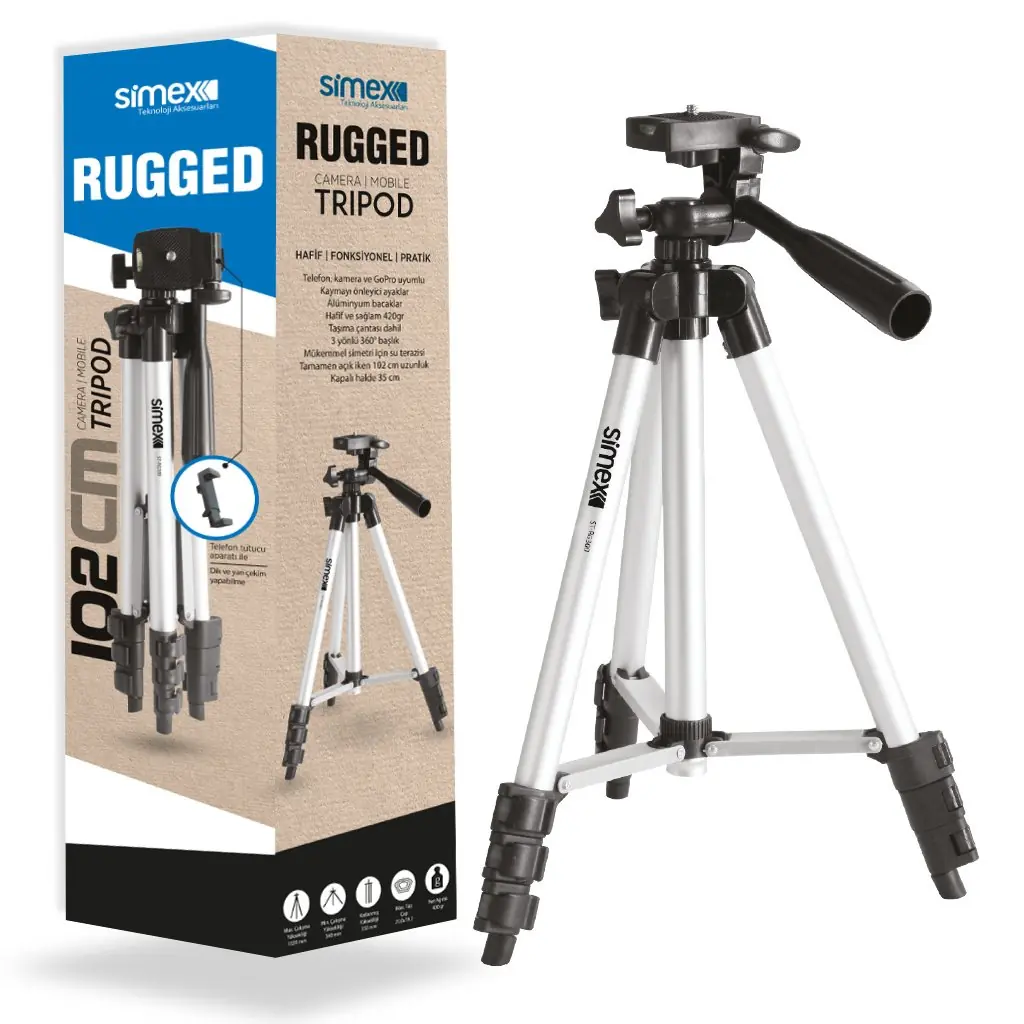 Simex ST-RG300 Rugged 102cm Tripod