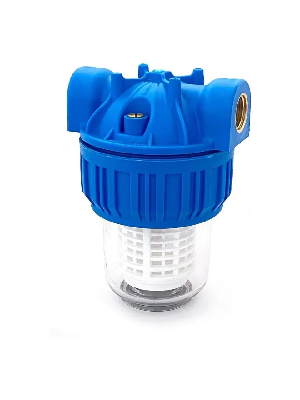 Aquafer 5'' Tombul Yıkanabilir Kartuşlu Filtre Takımı 1 Inc 50 Micron