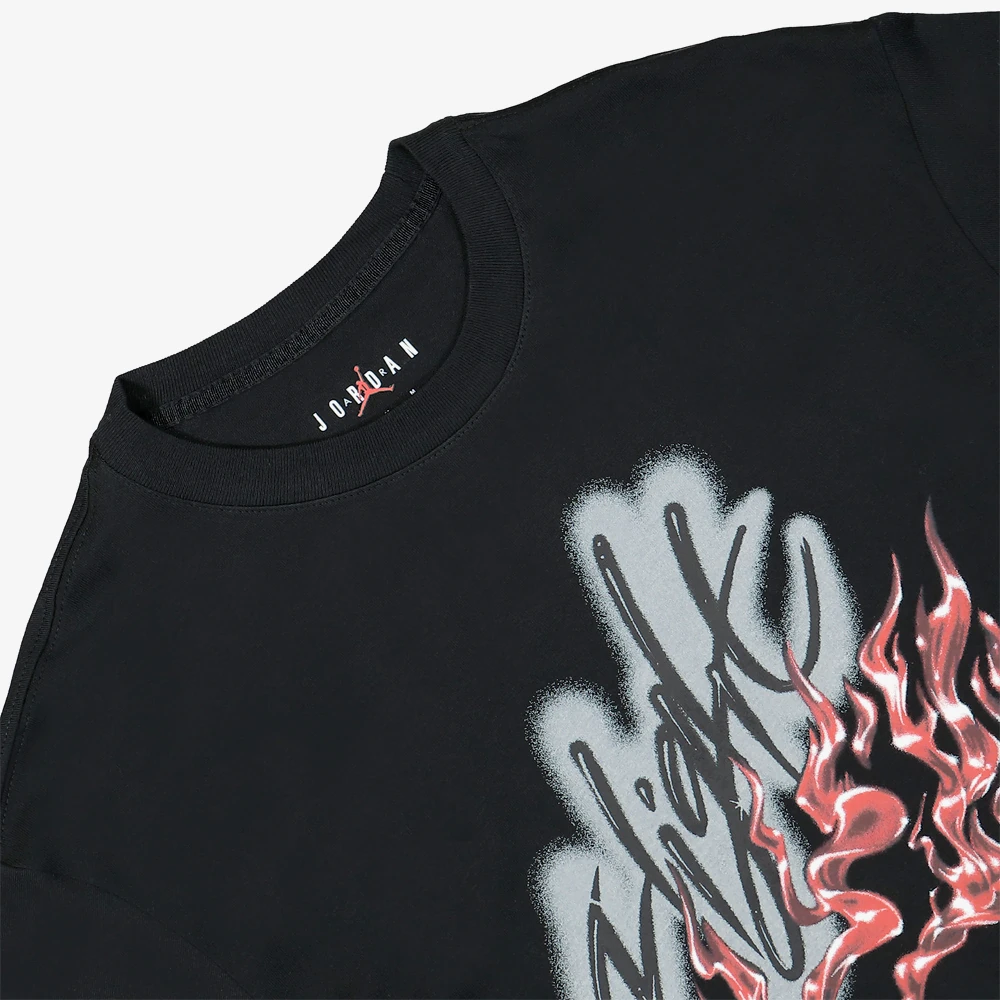 Travis Scott x Jordan Flight Tee 'Black' - WUNDER