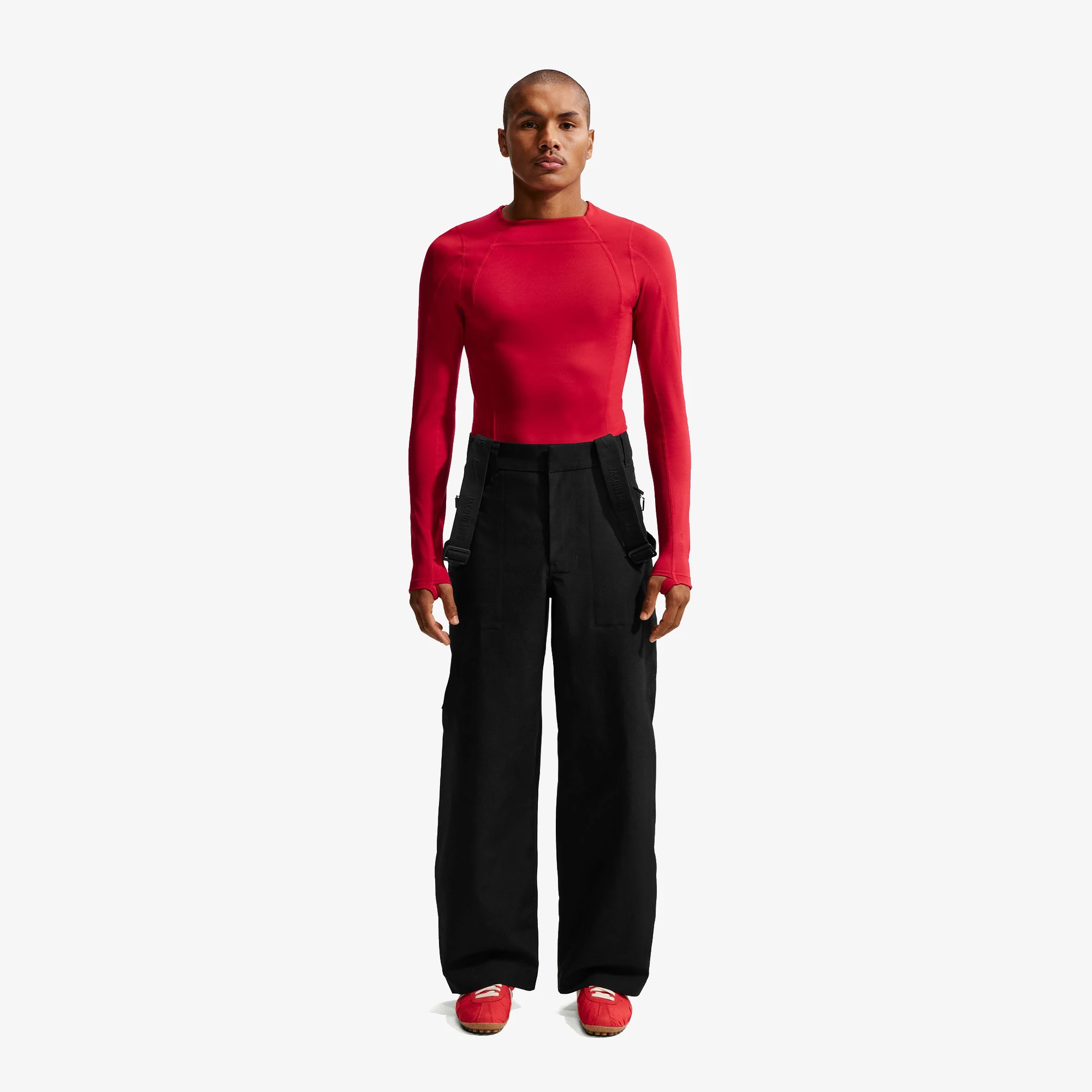 Nike x Jacquemus Long-Sleeve Top 'Red' - WUNDER