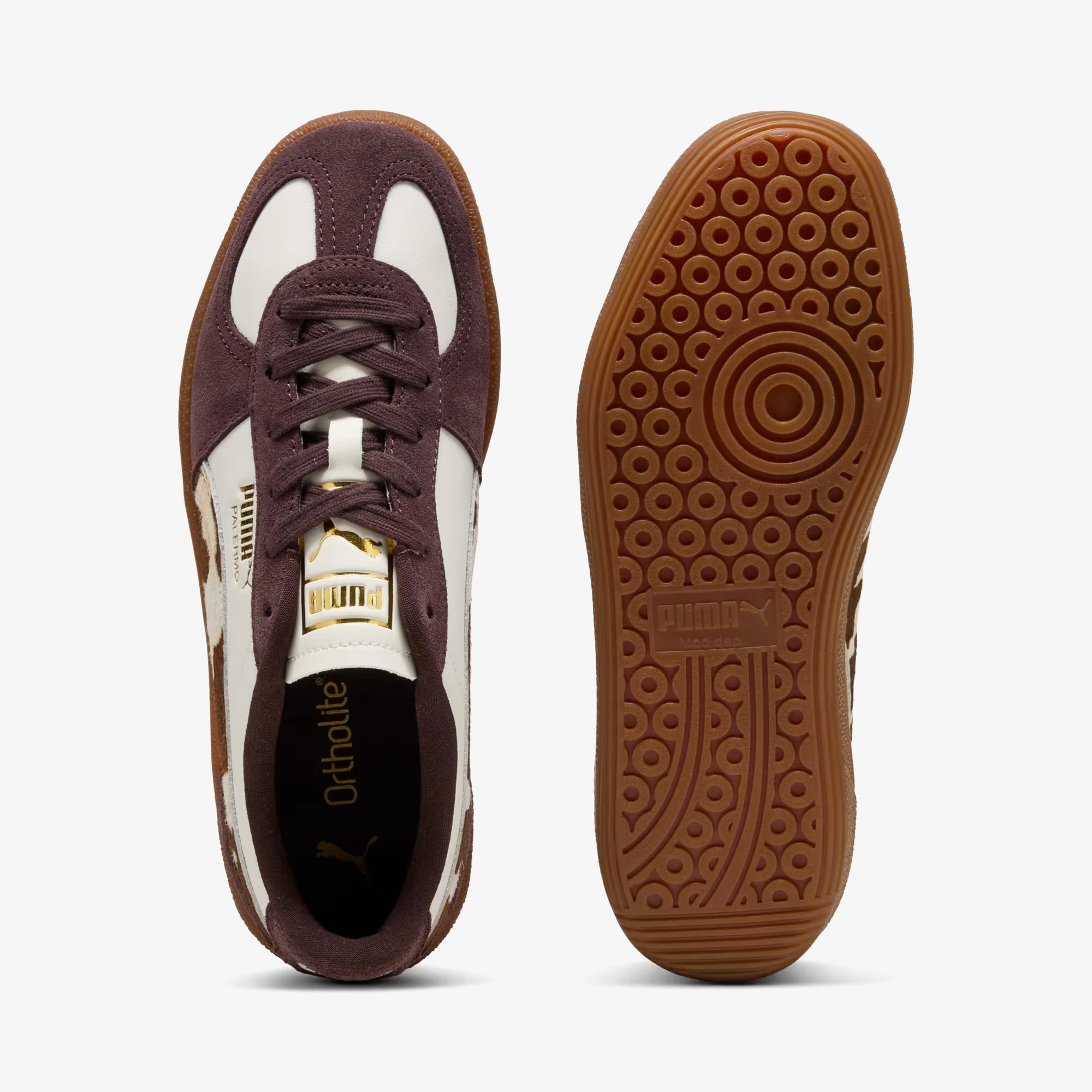 Puma Palermo Cow Print 'Chocolate Brown' - WUNDER