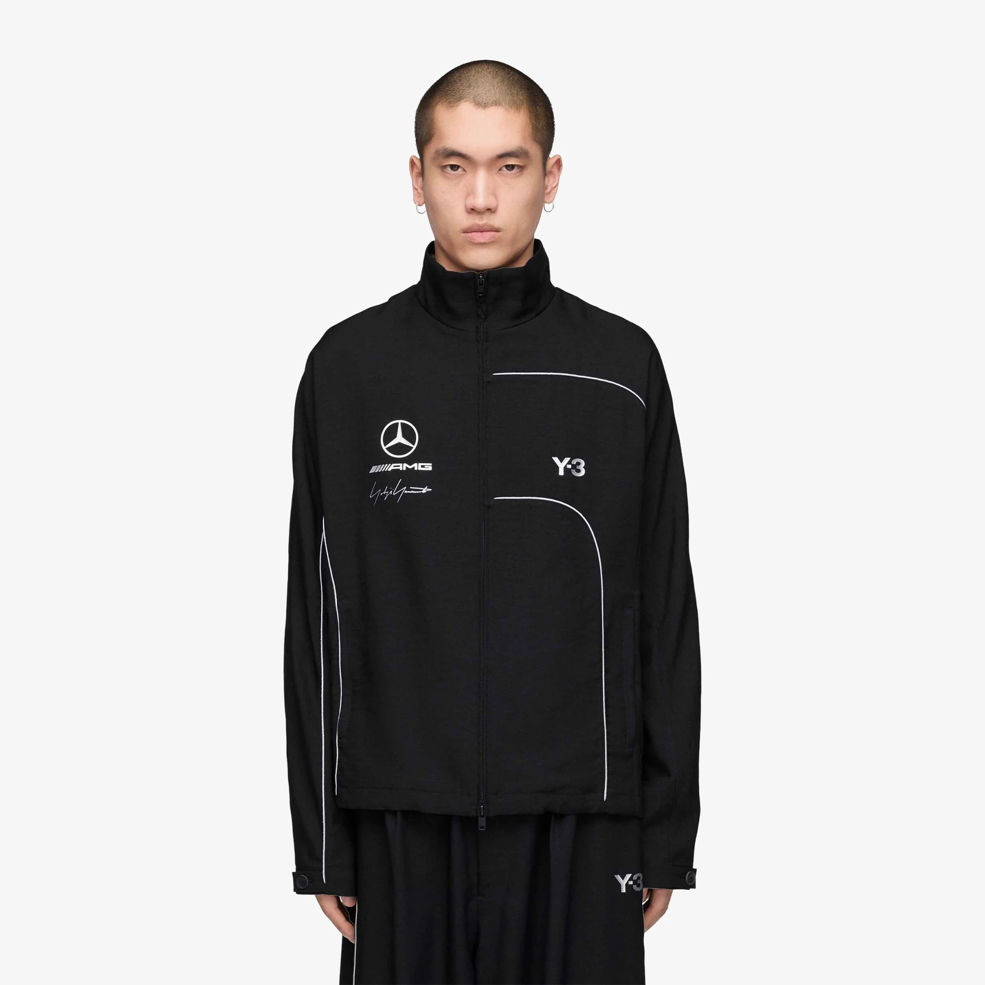 Y-3 Mercedes AMG F1 Team Jacket 'Black' - WUNDER