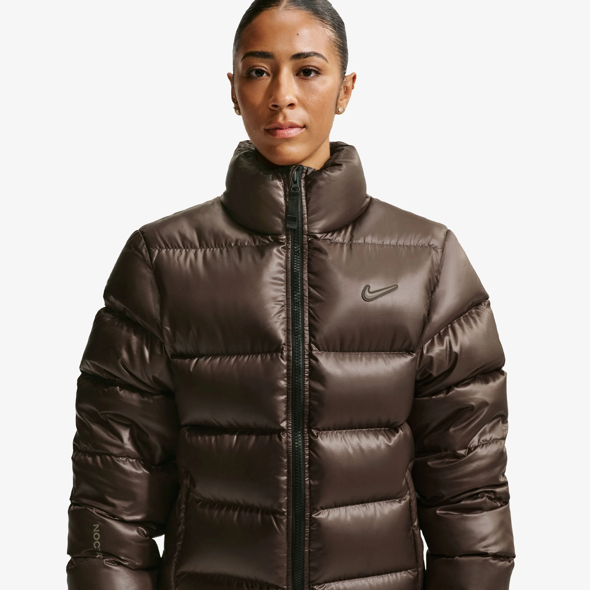 Nike x NOCTA Sunset Puffer Jacket 'Dark Brown' - WUNDER