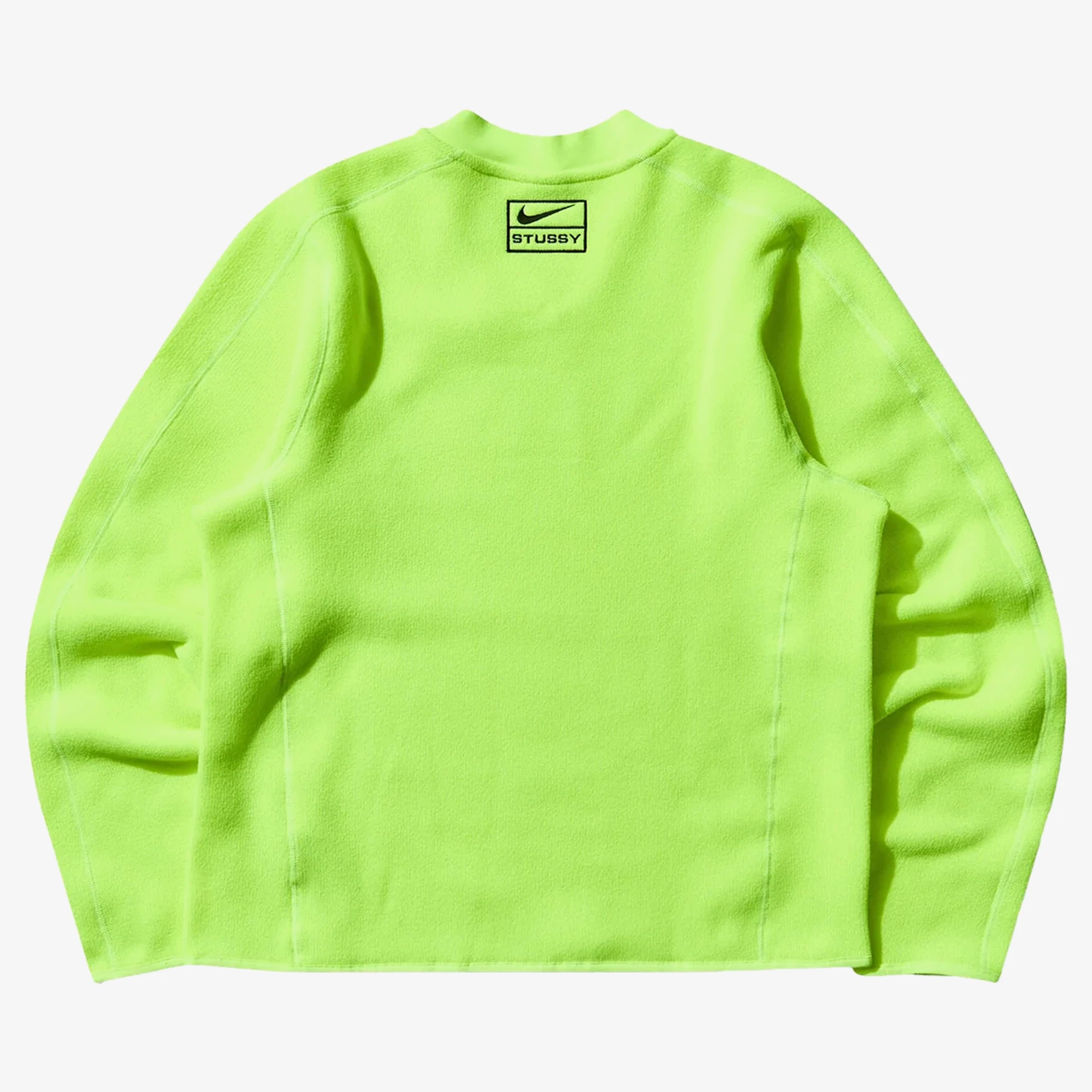 Nike x Stussy Thermal Pullover Sweatshirt 'Neon'