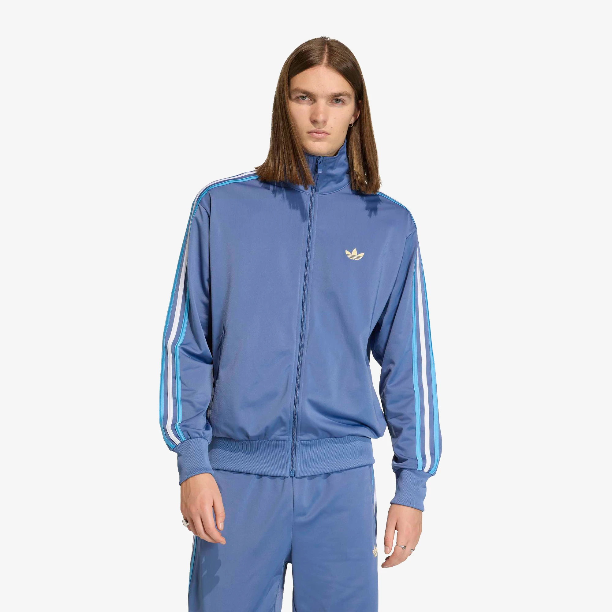 adidas Firebird Track Top 'Crew Blue' - WUNDER