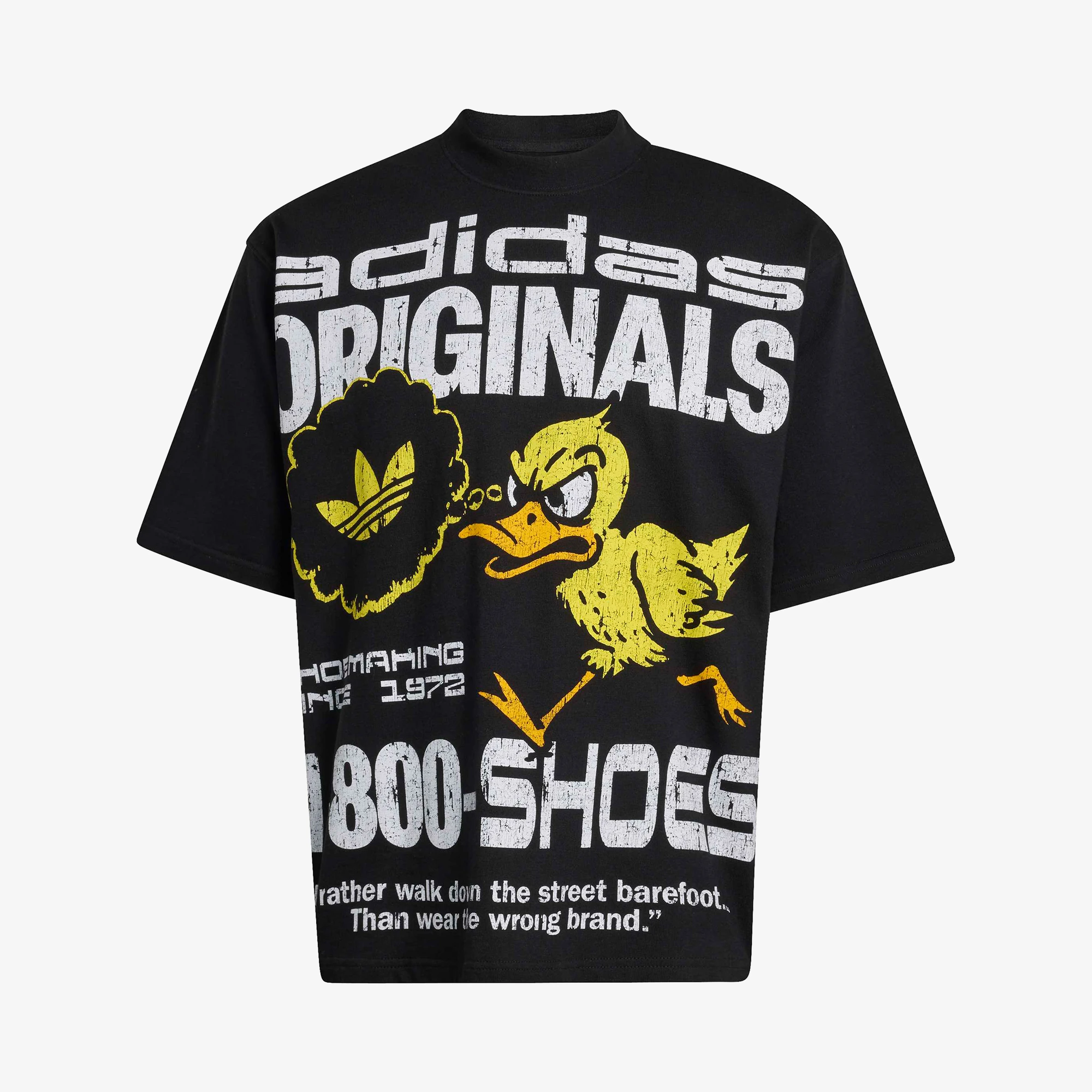 adidas Duck Graphic Tee 'Utility Black' - WUNDER