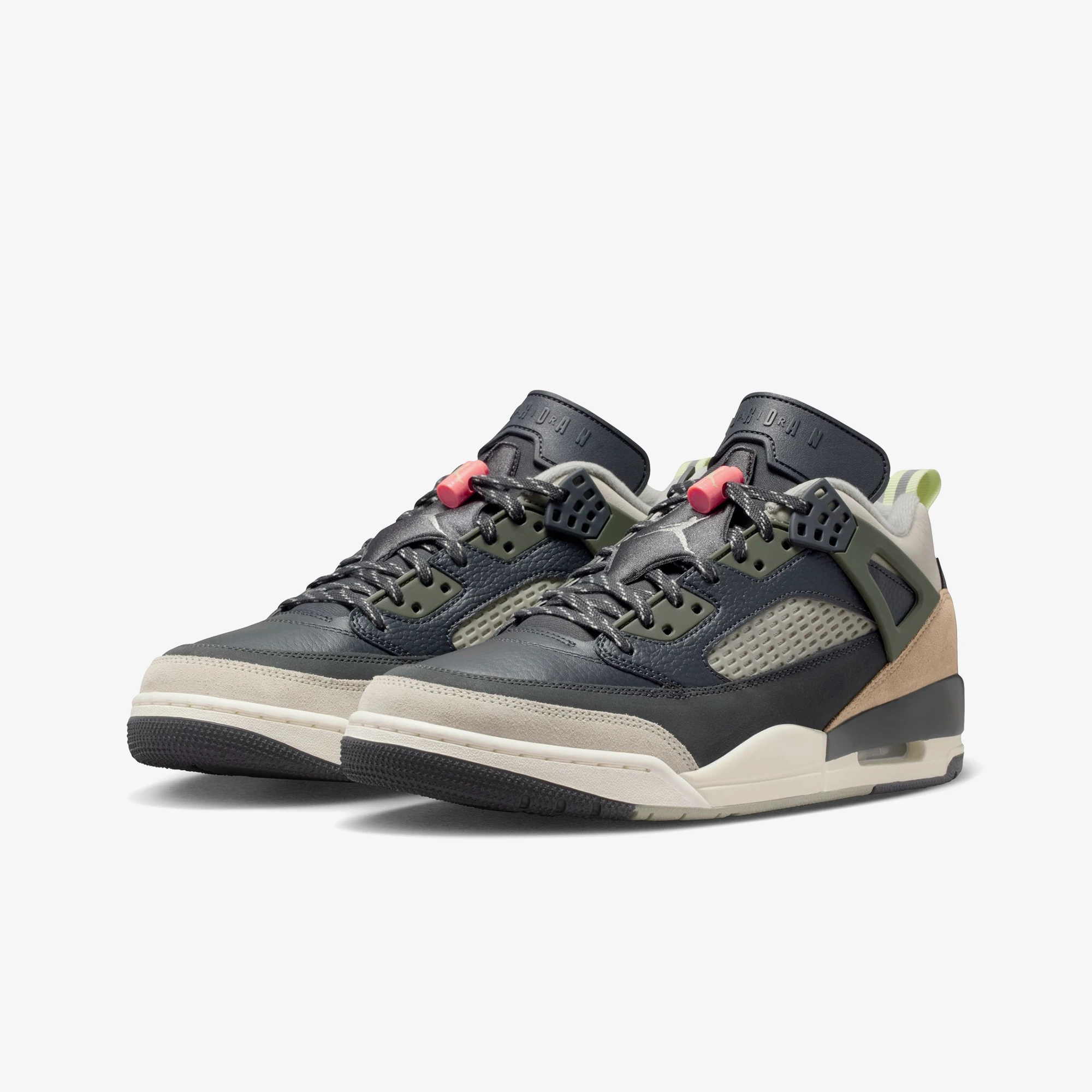 Air Jordan Spizike Low 'Anthracite Mango Cargo Khaki' - WUNDER