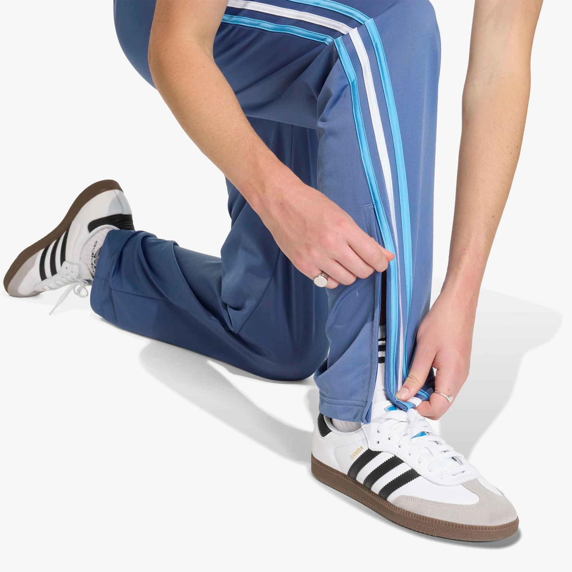 adidas Firebird Track Pants 'Crew Blue' - WUNDER