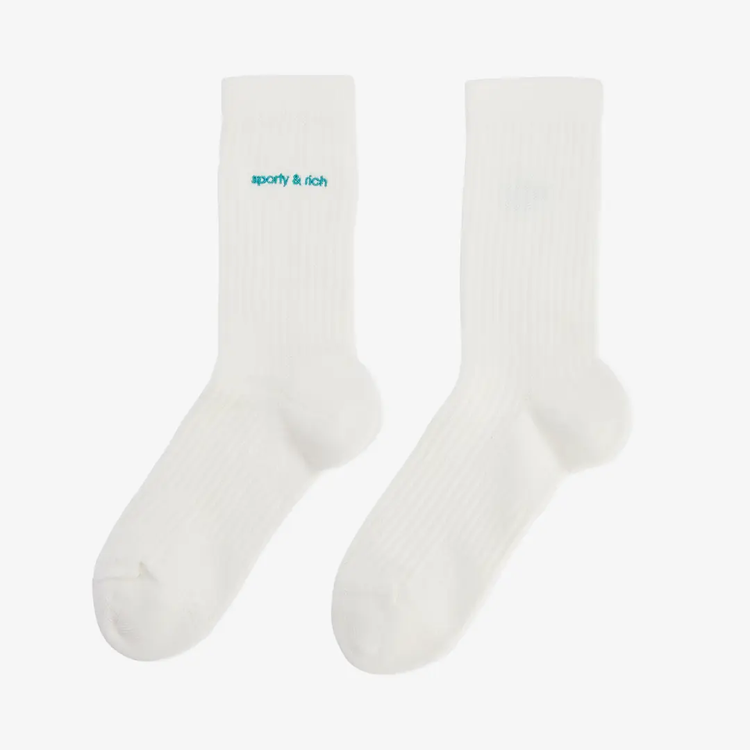 adidas x Sporty & Rich Socks 'Off White' - WUNDER
