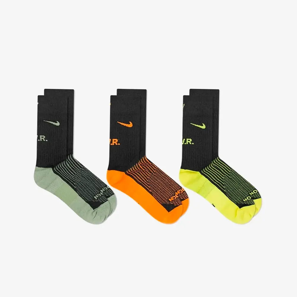 Nike x NOCTA Crew Socks 'Black' (3 Pack) - WUNDER
