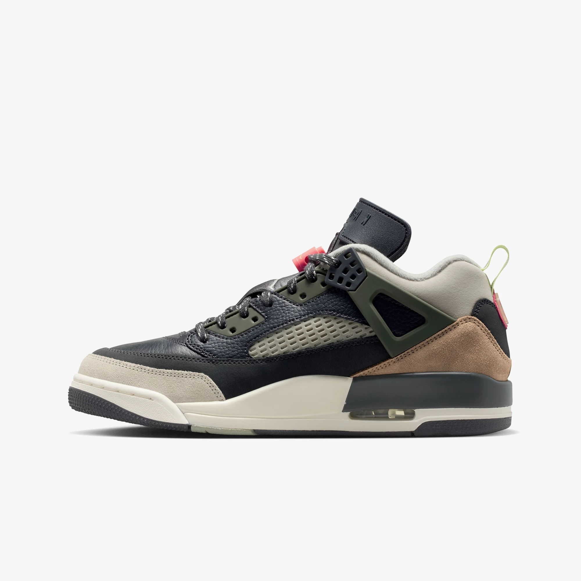 Air Jordan Spizike Low 'Anthracite Mango Cargo Khaki' - WUNDER