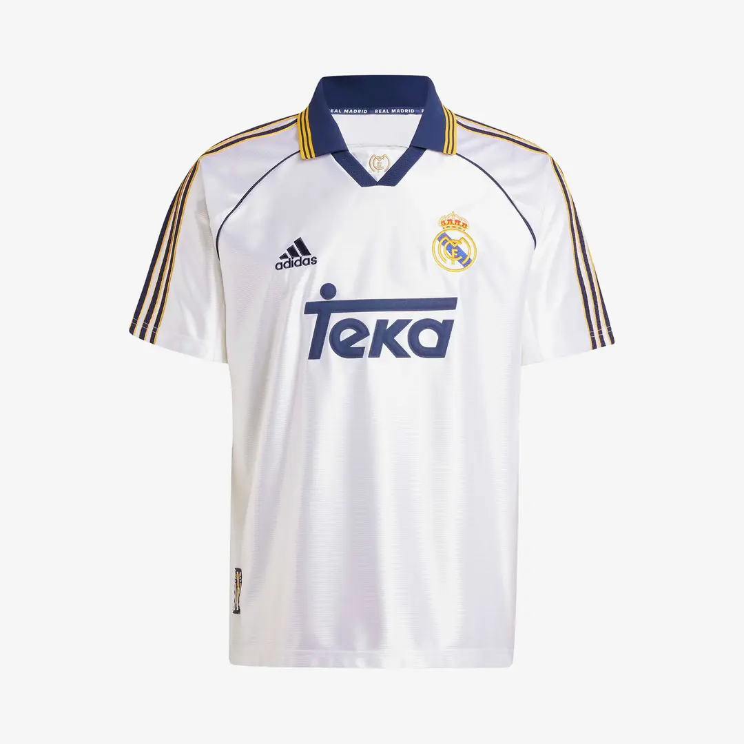 adidas Real Madrid 99/00 Home Jersey 'White' - WUNDER