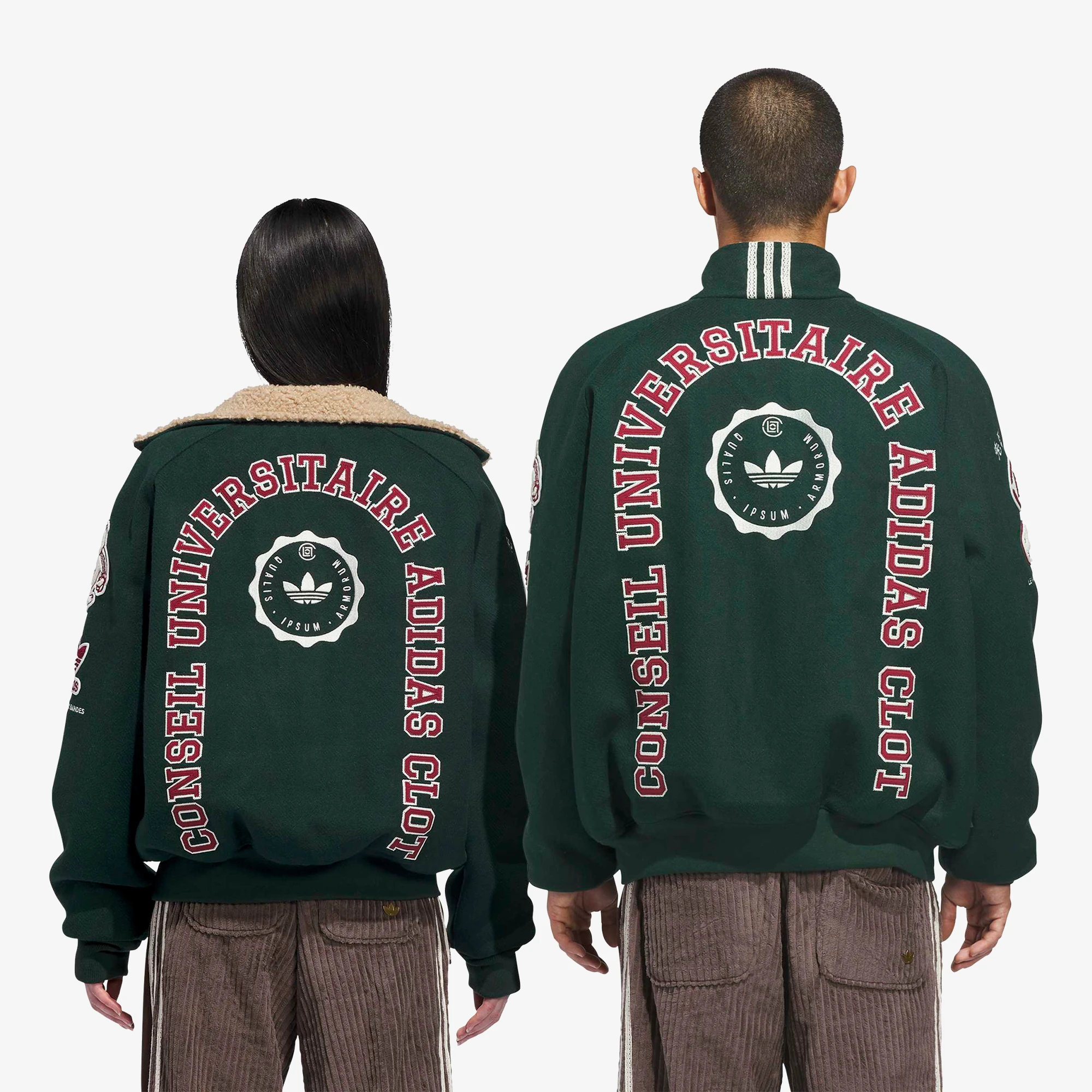 adidas x CLOT Patch Jacket by Edison Chen 'Green Night' - WUNDER