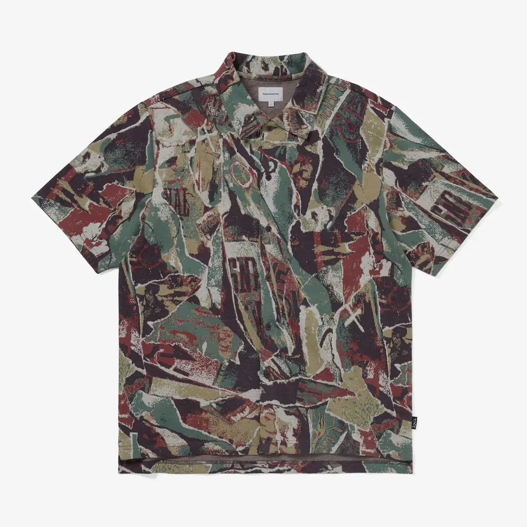 thisisneverthat Jacquard Pattern Button Up Top 'Multi' - WUNDER