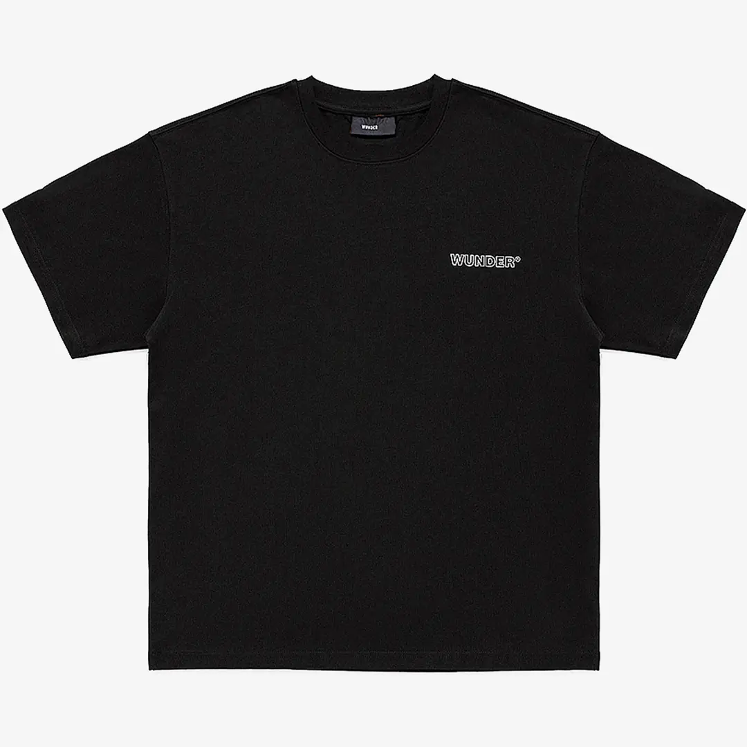 WUNDER Teamworker Tee 'Black' - WUNDER