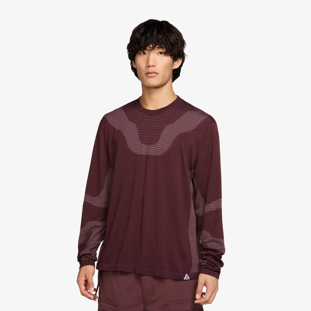Nike ACG Delta River Dri-Fit ADV Long-sleeve 'Burgundy Crush' - WUNDER