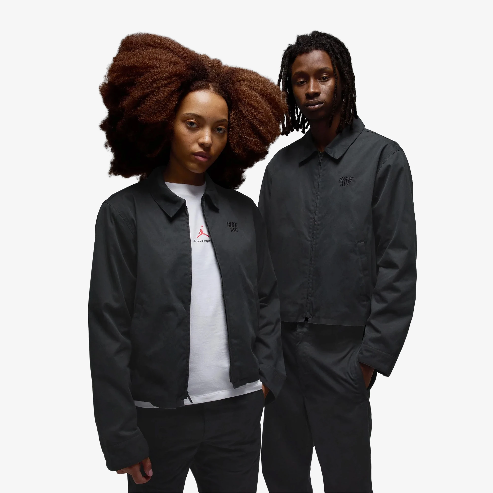 Air Jordan x Nigel Sylvester Bike Jacket 'Black' - WUNDER