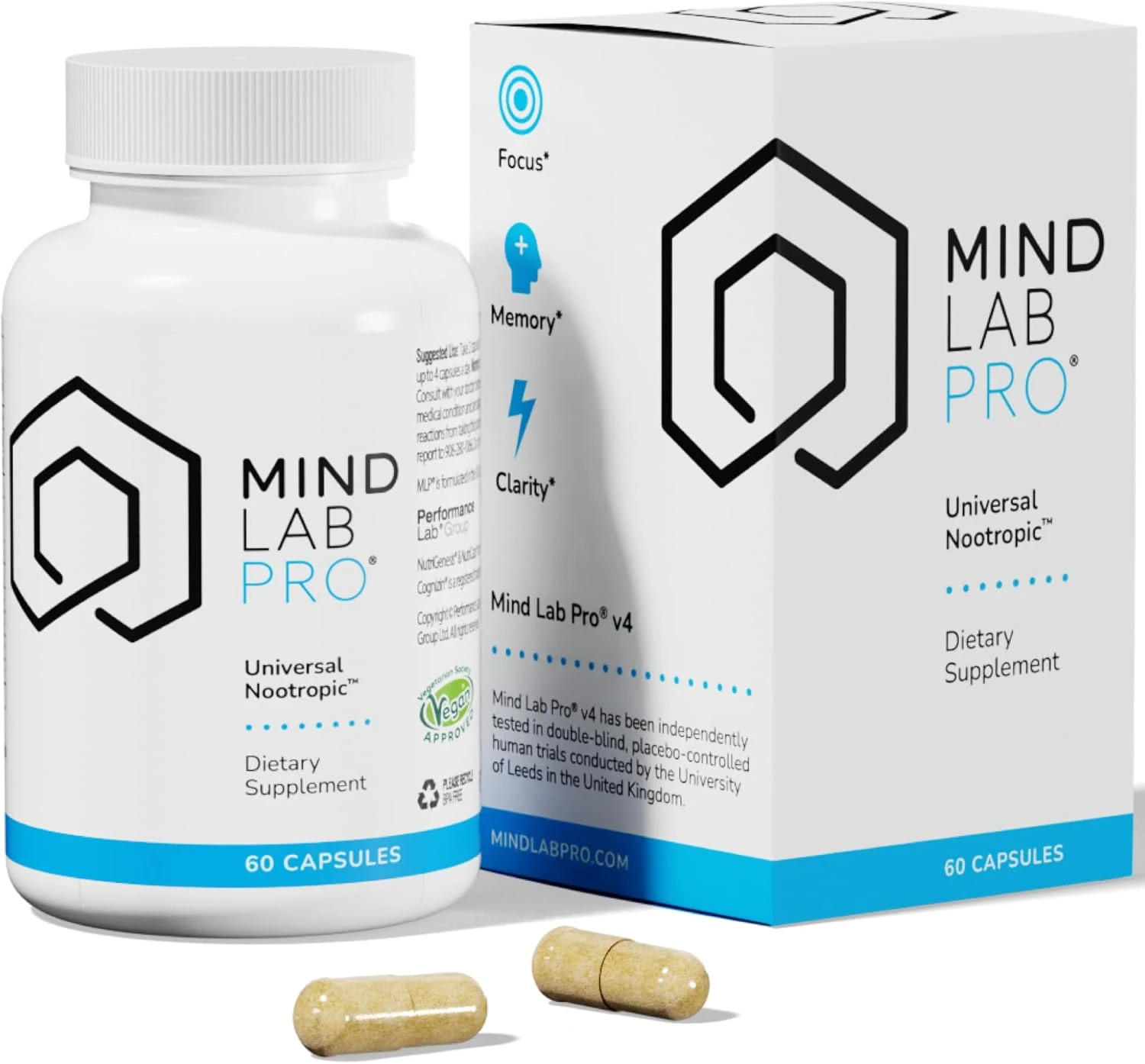 Mind LabUniversal Nootropic Brain Booster Supplement for Focus, Memory ...
