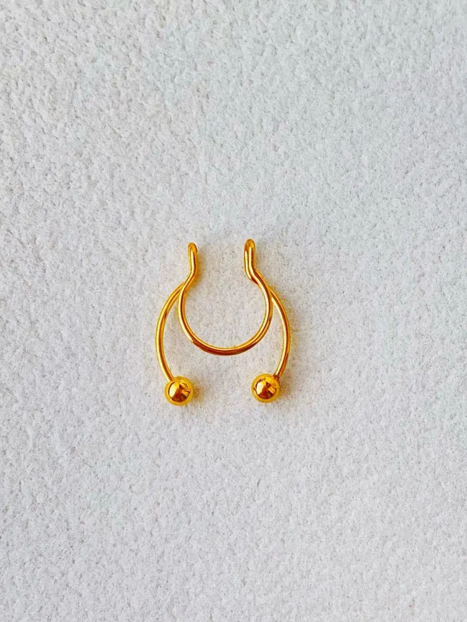 Sıkıştırmalı Septum Piercing | Cerrahi Çelik