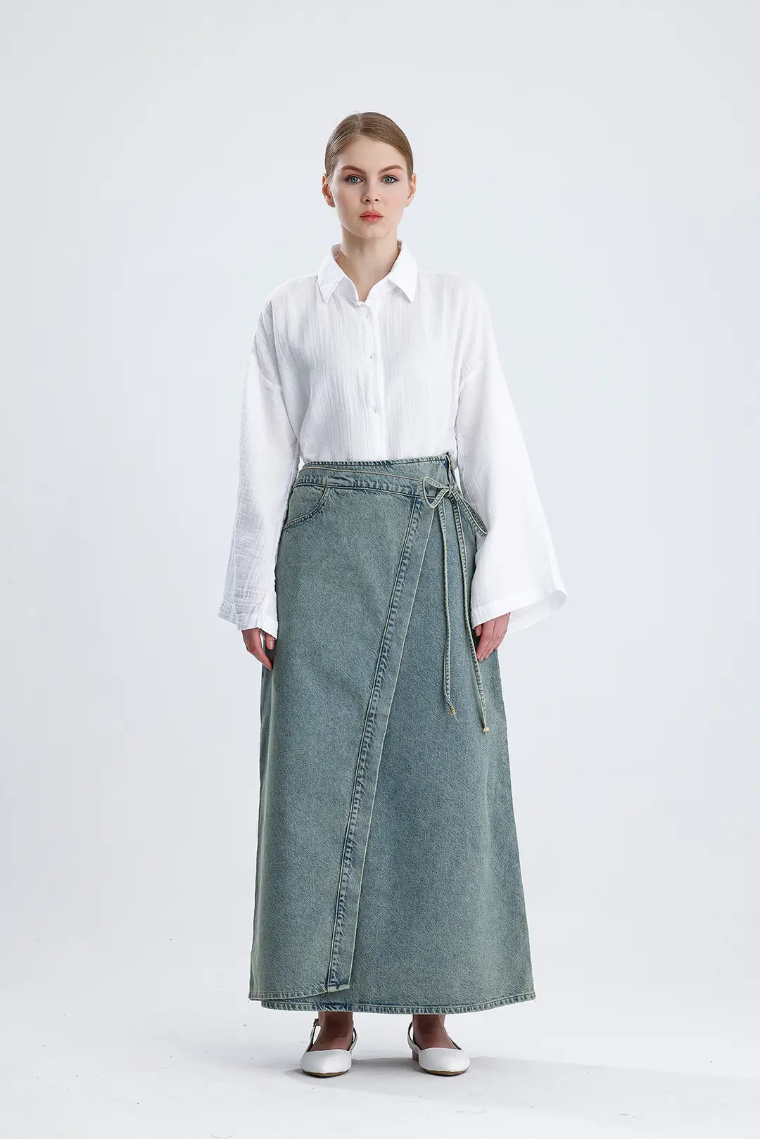 Lilya Green Kot Etek