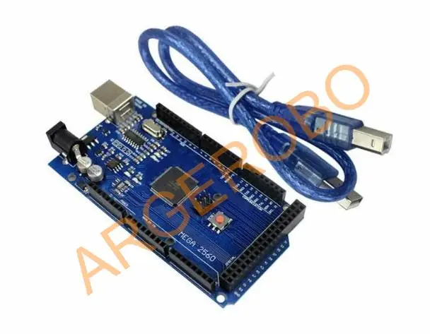 Arduino Mega 2560 R3 CH340 + USB Kablo Hediyeli Klon