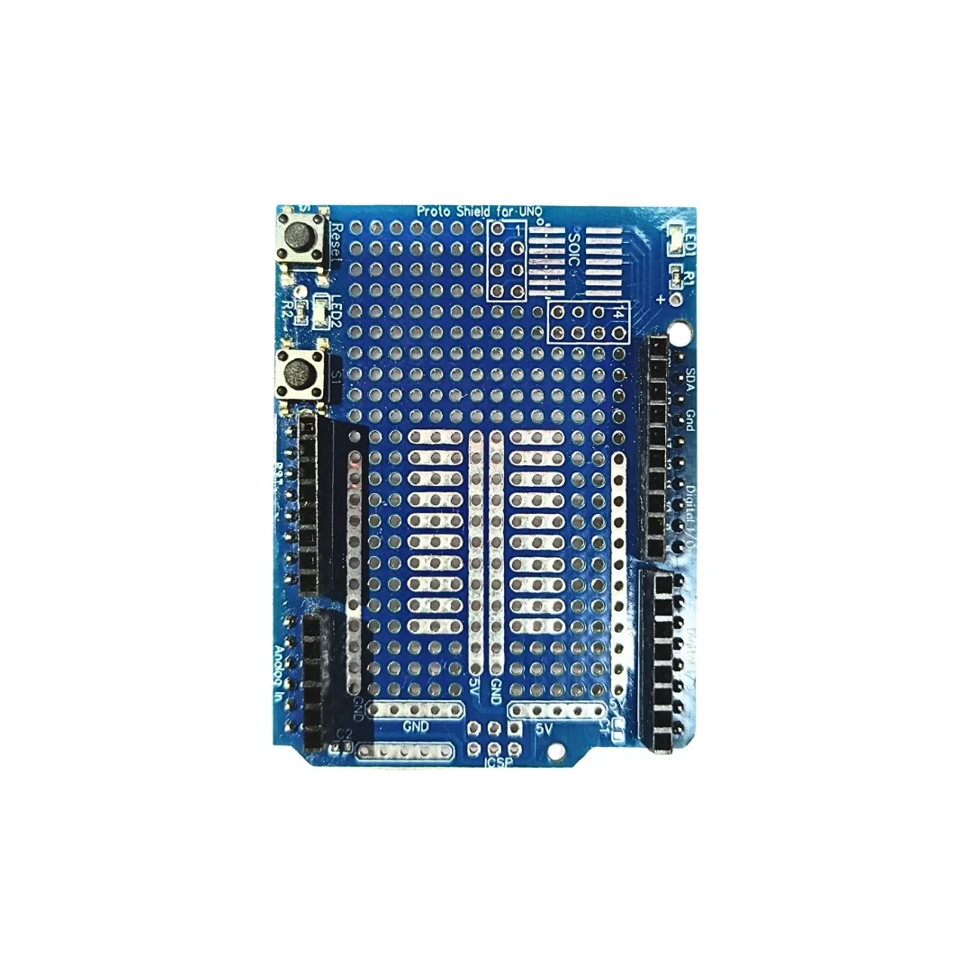 Mini Breadboardlu Arduino UNO R3 Proto Shield Kiti