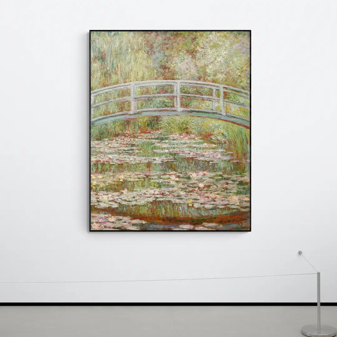 Bridge over a Pond of Water Lilies (1899) - Claude Monet