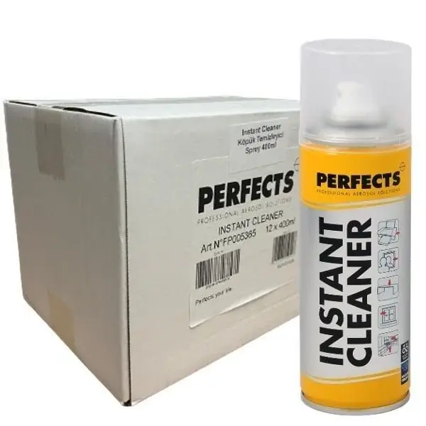 Perfects Instant Cleaner Köpük Temizleyici Sprey 200ml ( 1 Kutu 12 Adet ...