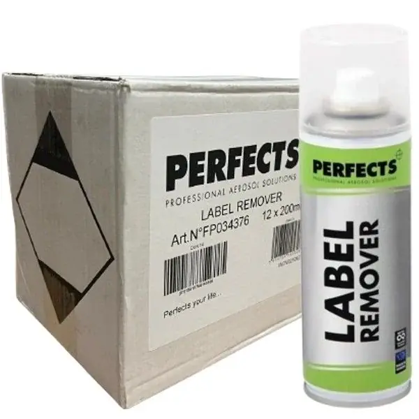 Perfects Label Remover 200 ml- Etiket Sökücü Çıkarıcı Sprey ( 1 Kutu ...
