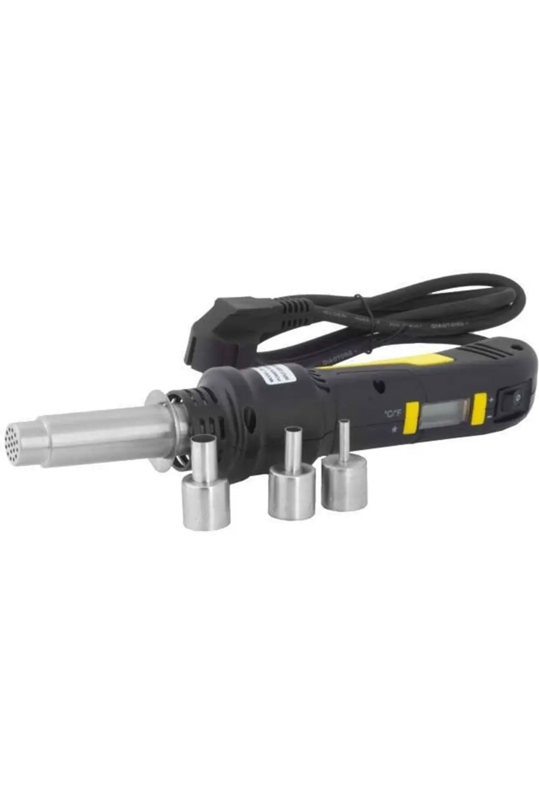 ZD-8907 220-240V 50Hz 300W Isı Ayarlı Sıcak Hava Üflemeli LCD Ekranlı ...