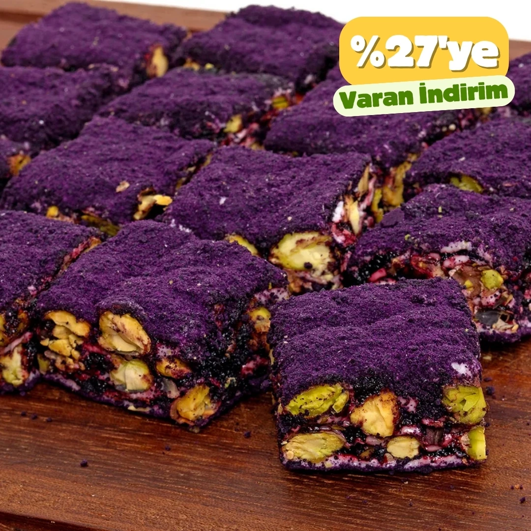 Limonlu Fıstıklı Baklava Lokum