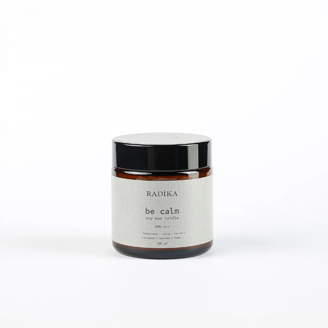 Doğal Soya Mumu | Be Calm | Dinginlik ve Meditasyon Kokusu