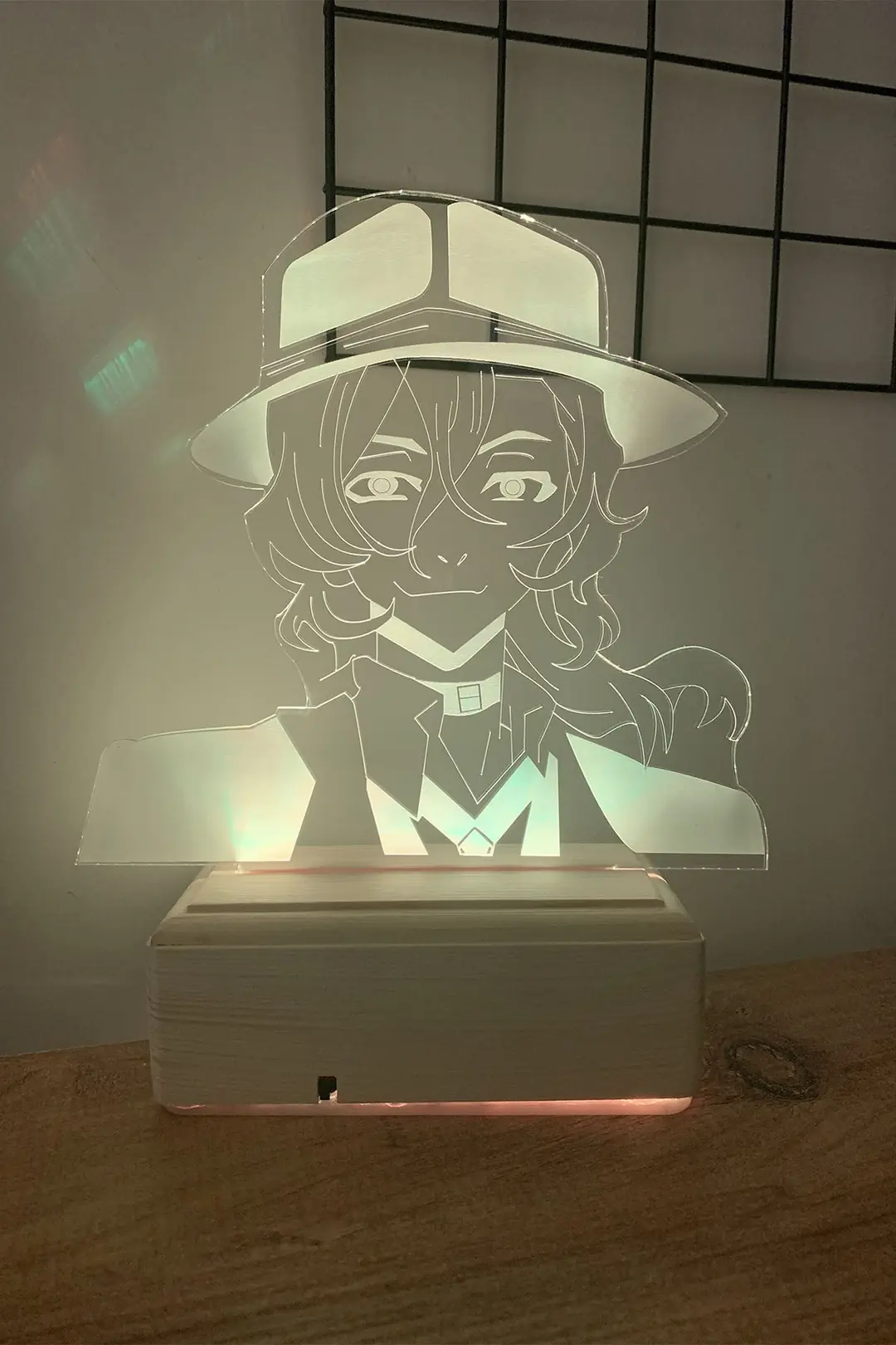 Bungo Stray Dogs Chuuya Nakahara 16 Renk Gece Lambası