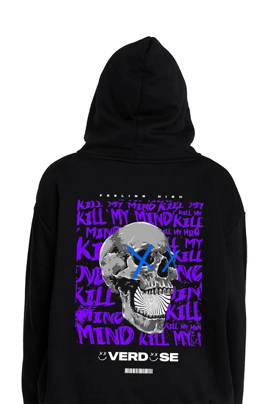 OVERDOSE OVERSIZE UNISEX HOODIE