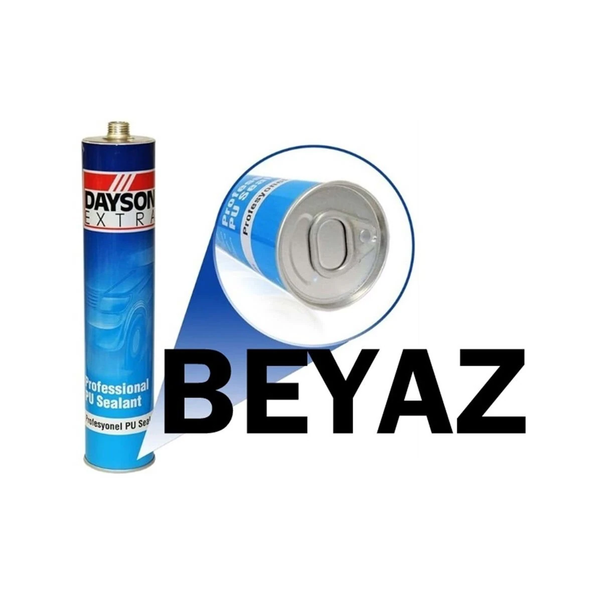 Dayson Beyaz Poliüretan PU Mastik 280 Ml | Adanustore