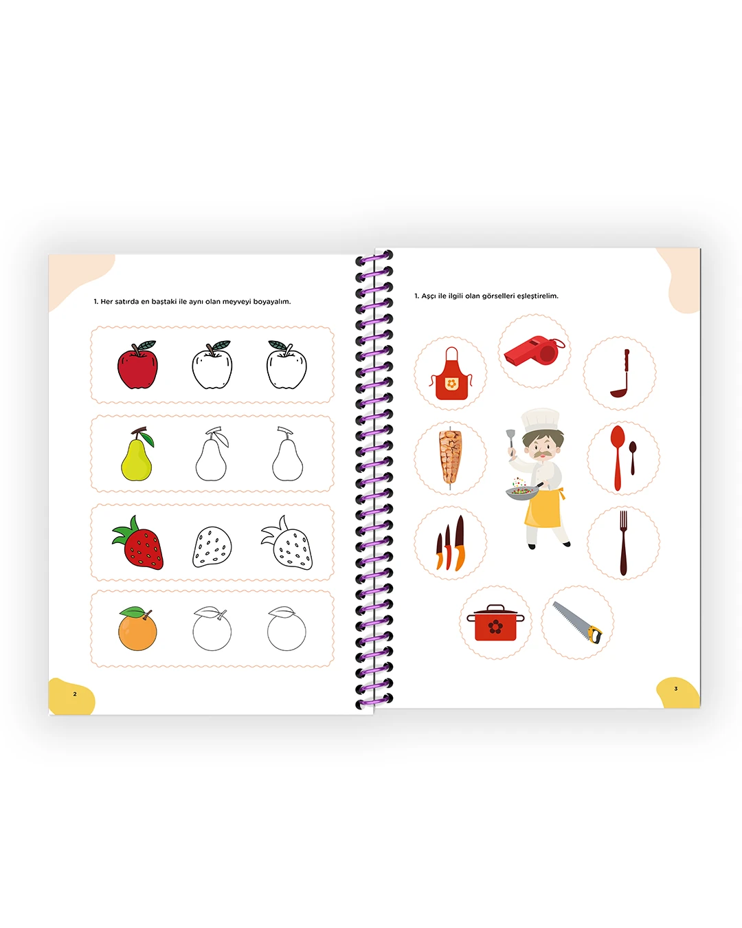 Dikkat Odaklı Etkinlik : Dikkat ve Görsel Algı| Eğitici Kitap