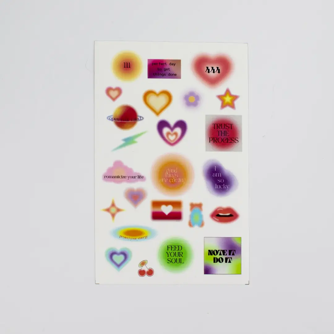 Aura Sticker Set
