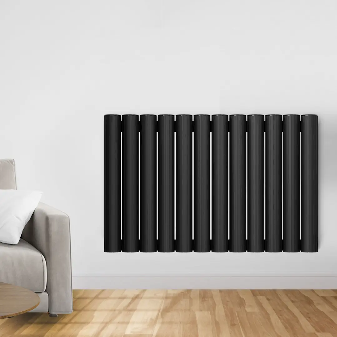 600x955 Hazel Mat Siyah Radyatör