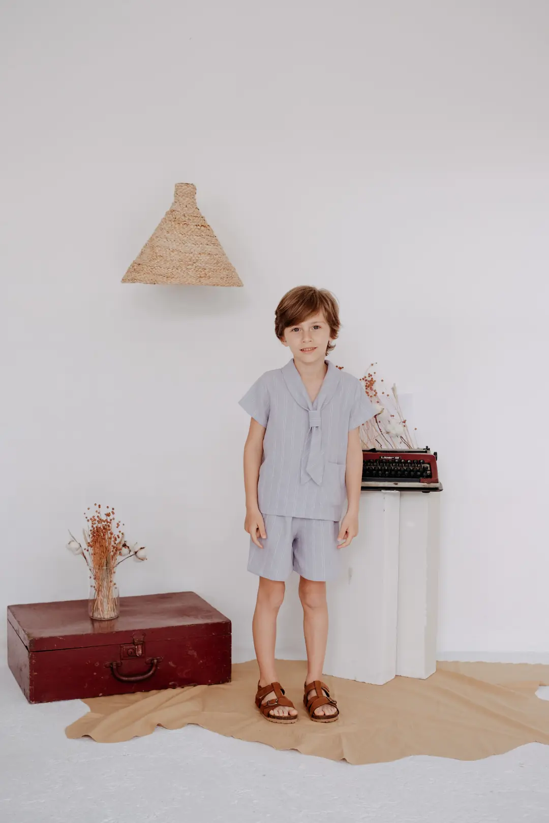 Mileou Stripes Set | ilo and friends SS24 | Hand-Stitched Baby and ...