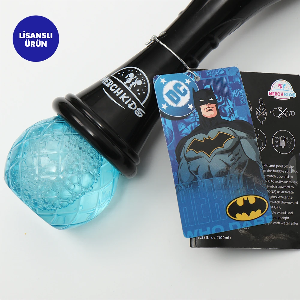 DC Comics Batman Light-Up Bubble Wand