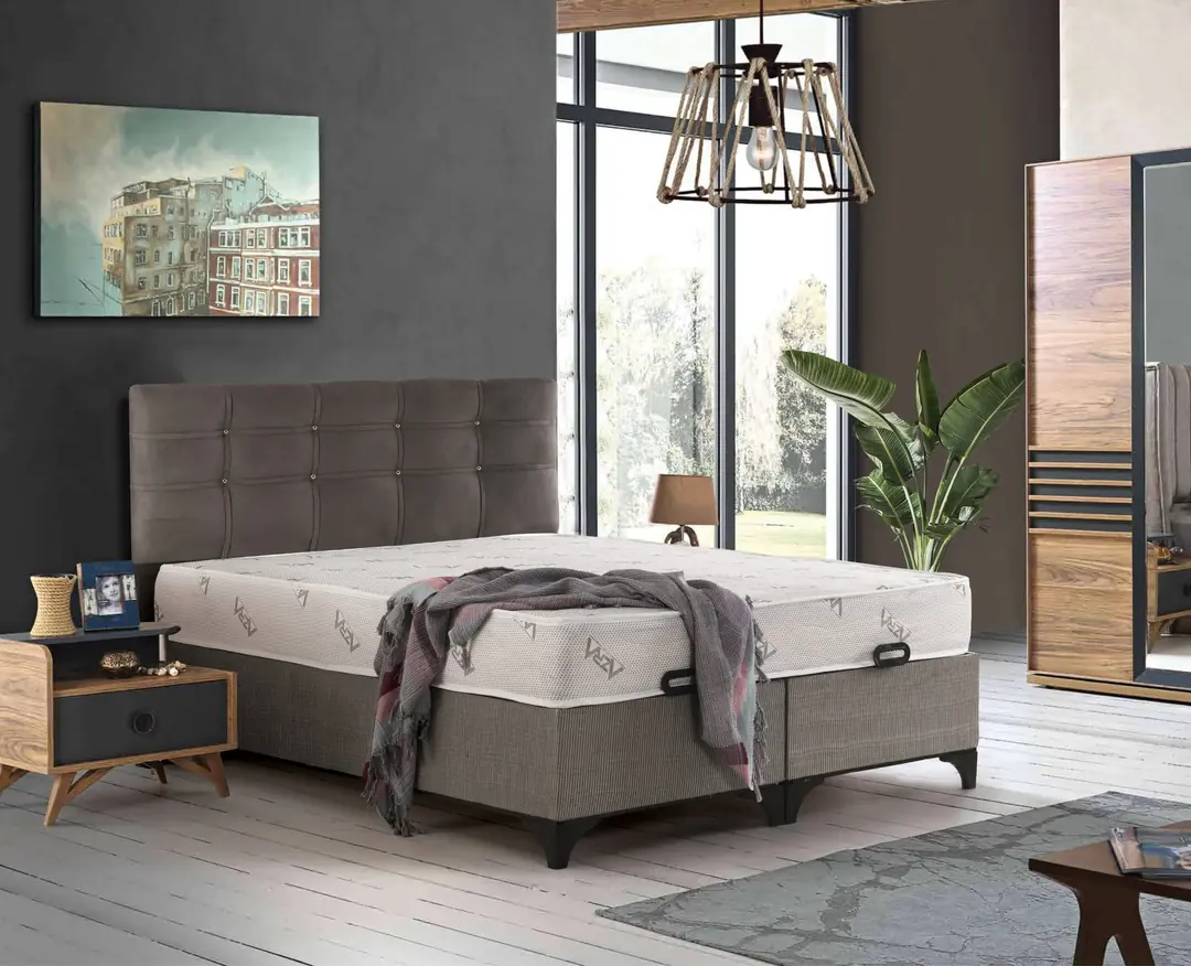 Çift Kişilik Yatak Baza Başlık (Basic Paket)