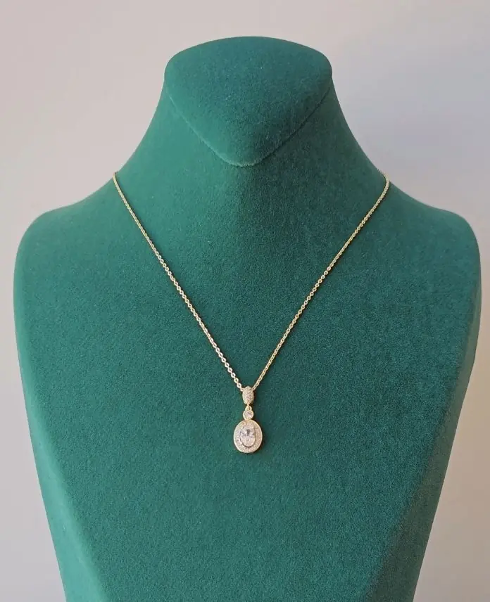 Xuping Damla Taşlı 14K Kolye