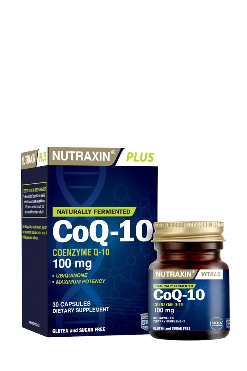 Nutraxin CoQ-10 100 mg 30 Softgel | Eczanem ve Ben