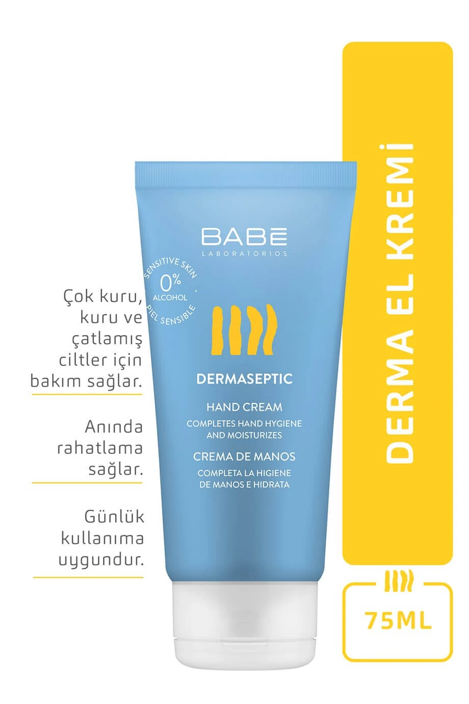 BABE Dermaseptic Hand Cream 75 ml | Eczanem ve Ben