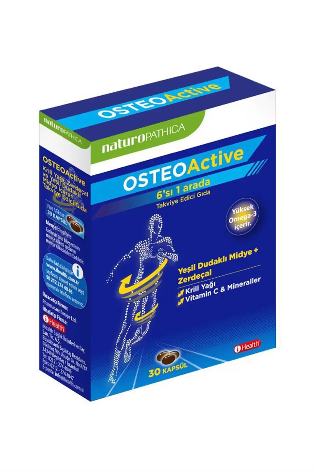 Osteoactive 30 Kapsül | Eczanem ve Ben